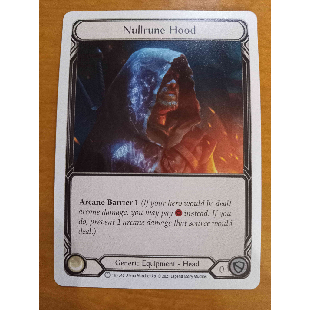 FAB Flesh and Blood TCG: Nullrune Hood History Pack Vol. 1 (1HP346 ...