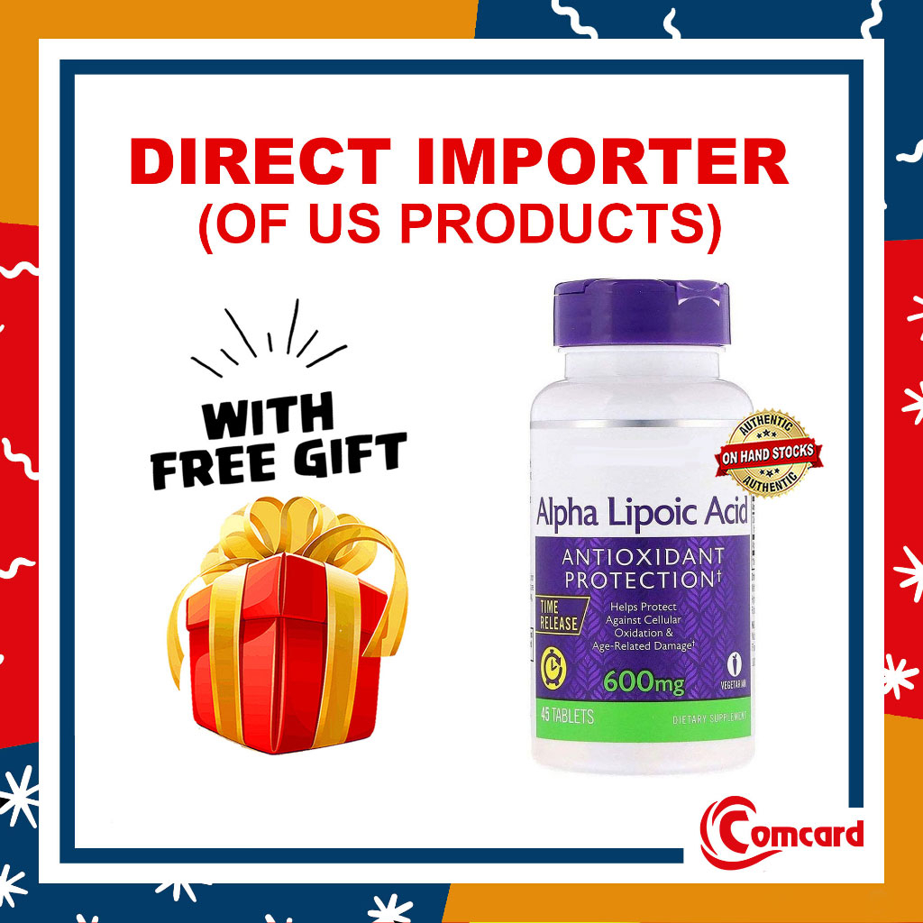 Alpha Lipoic Acid Time Release 600 mg 30 Tablets | CPM | Shopee Philippines