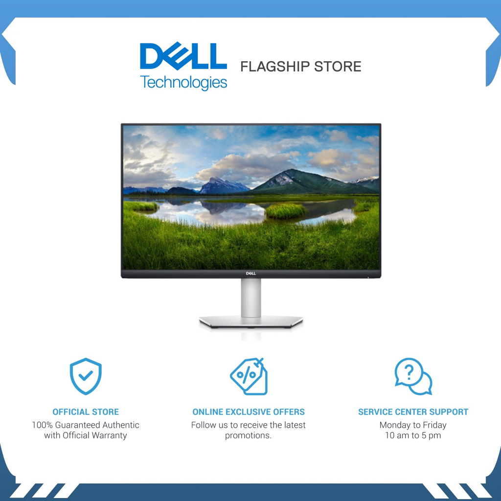 Dell S2721QS Monitor 27 Inches White LED Edgelight System In Plane ...
