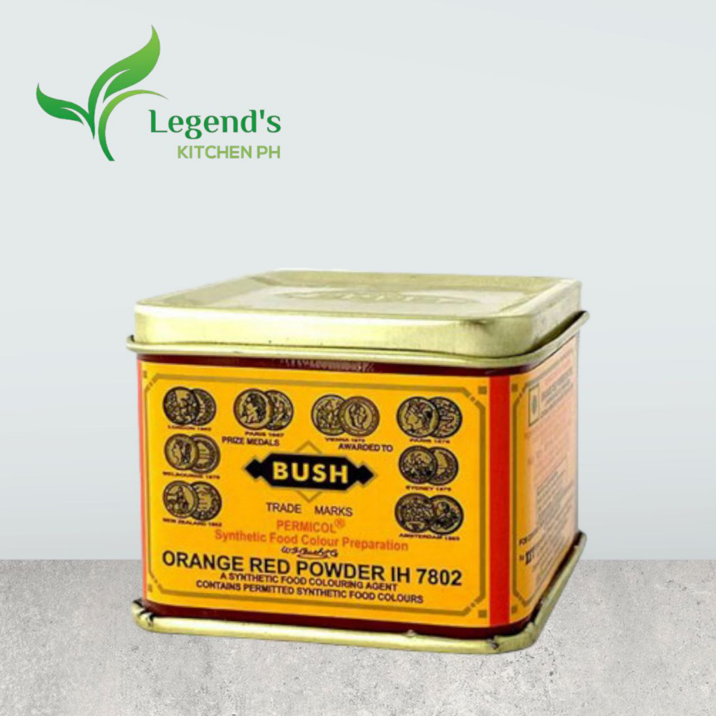 BUSH orange red powder IH 7802 | Food coloring agent (100g) | Shopee ...