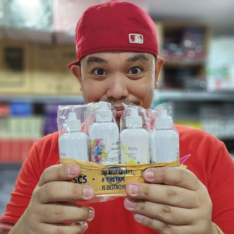 Pigment Ink 4 COLORS by The Printing Shock FOR EPSON ONLY! | Shopee ...