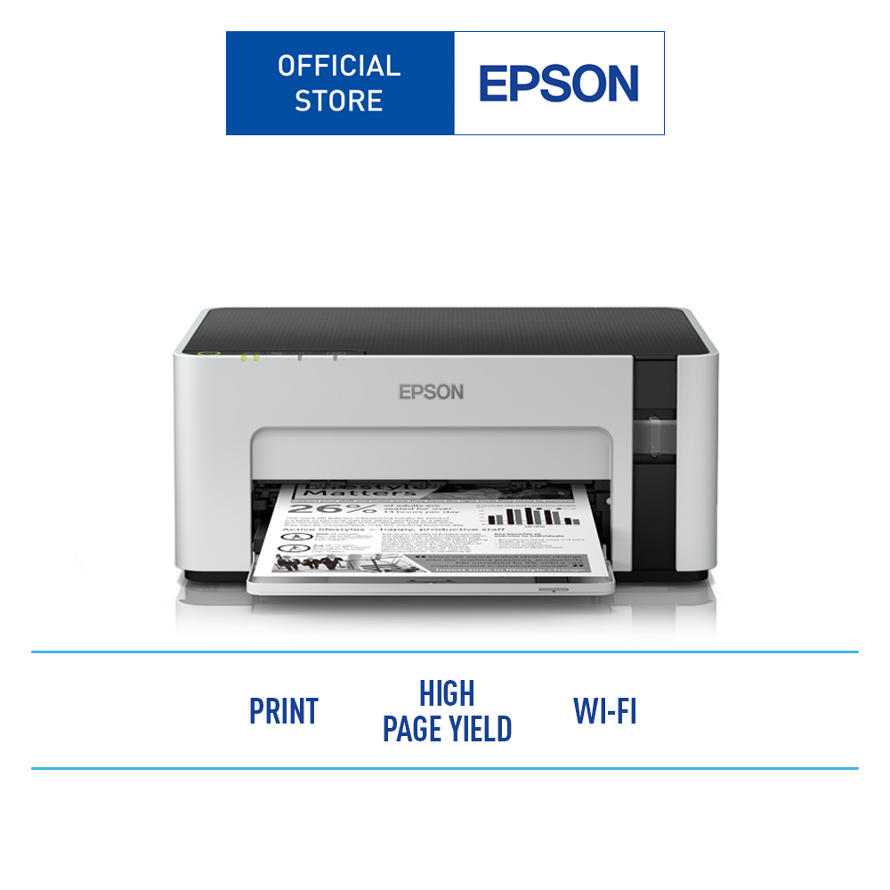 Epson EcoTank Monochrome M1120 Wi-Fi Ink Tank Printer | Shopee Philippines