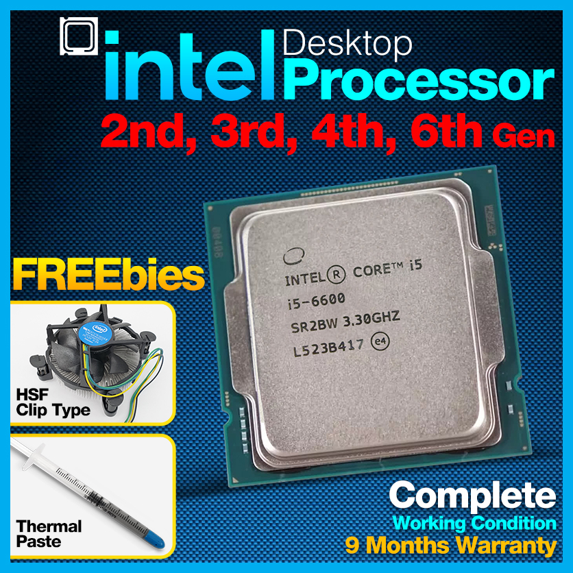 INTEL i5 / i3 PROCESSOR - 2nd 3rd 4th 6th and 9th Generation | Shopee Philippines