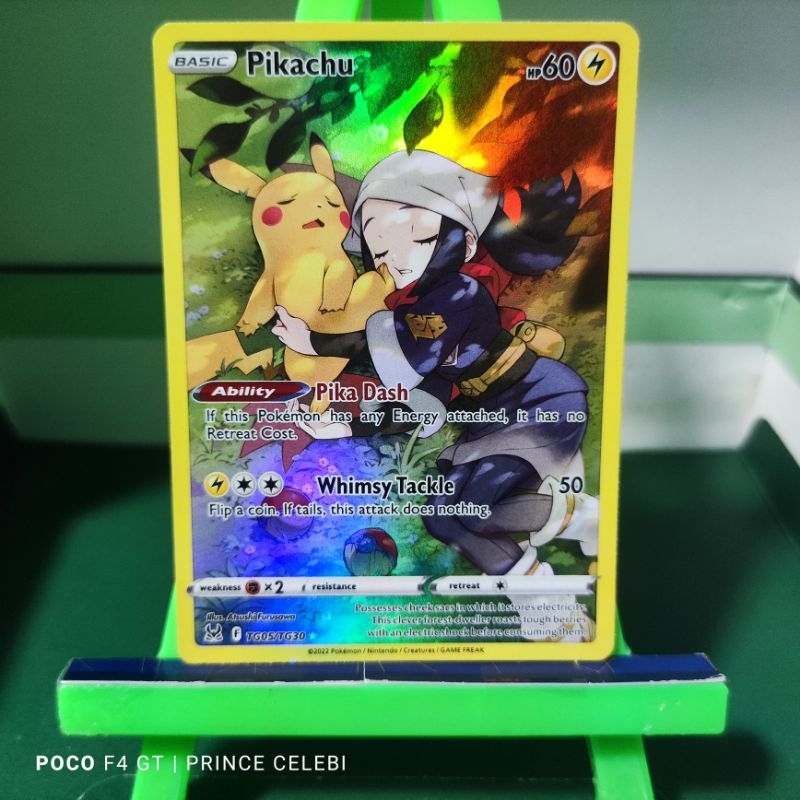 Pokemon TCG - Pikachu TG | Shopee Philippines