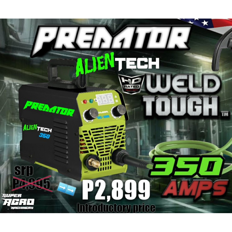 Predator 350Amps Inverter Welding machine (new arrival) with threaded ...