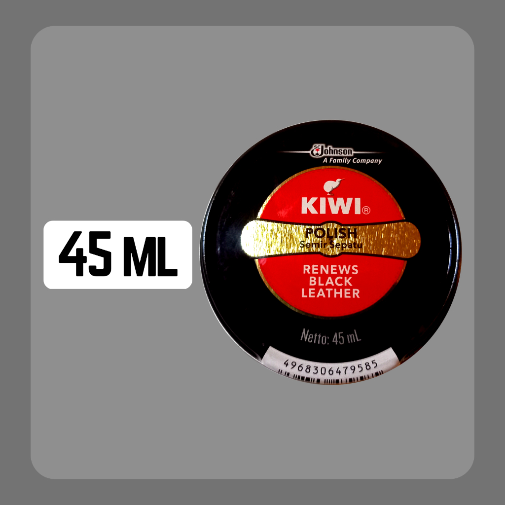 Kiwi Shoe Polish 45ml/17.5ml (Black) | Shopee Philippines