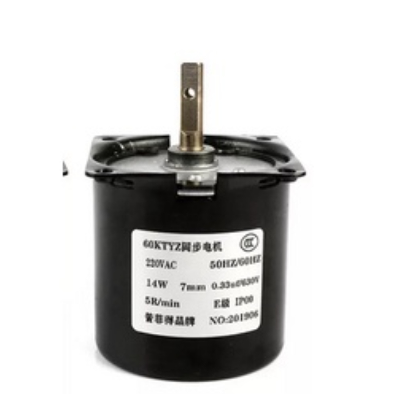 New upgrade 60KTYZ Permanent Magnet Synchronous Motor AC 220V 14W Gear Motor 2.5rpm | Shopee ...