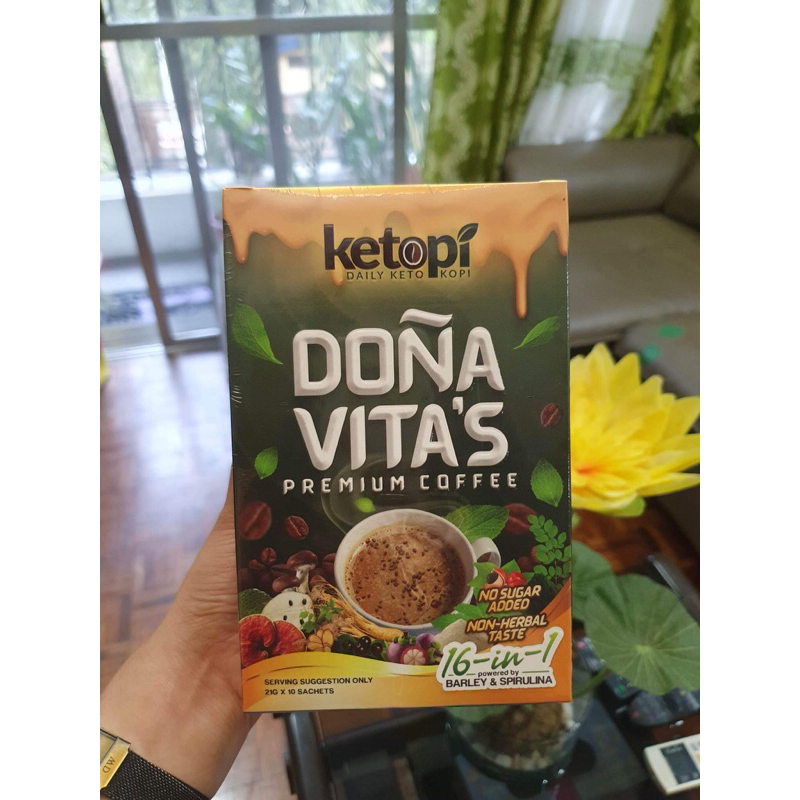 DOÑA VITA’S 16n1 premium coffee blend for your LIver heart kidney and ...