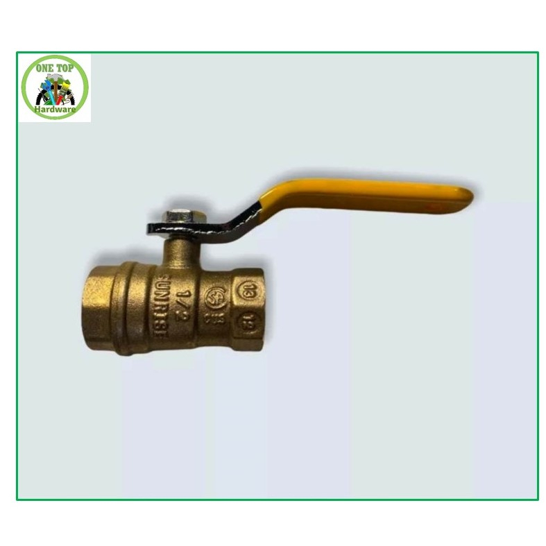 SUNRISE Brass Ball Valve 1/2" (S -1060/ S-1064) | Shopee Philippines