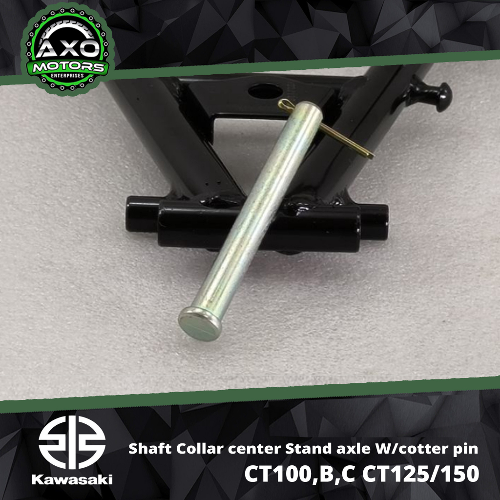 Shaft Collar Center Stand Axle with Cotter Pin(shaft,pin only)CT100,B,C ...