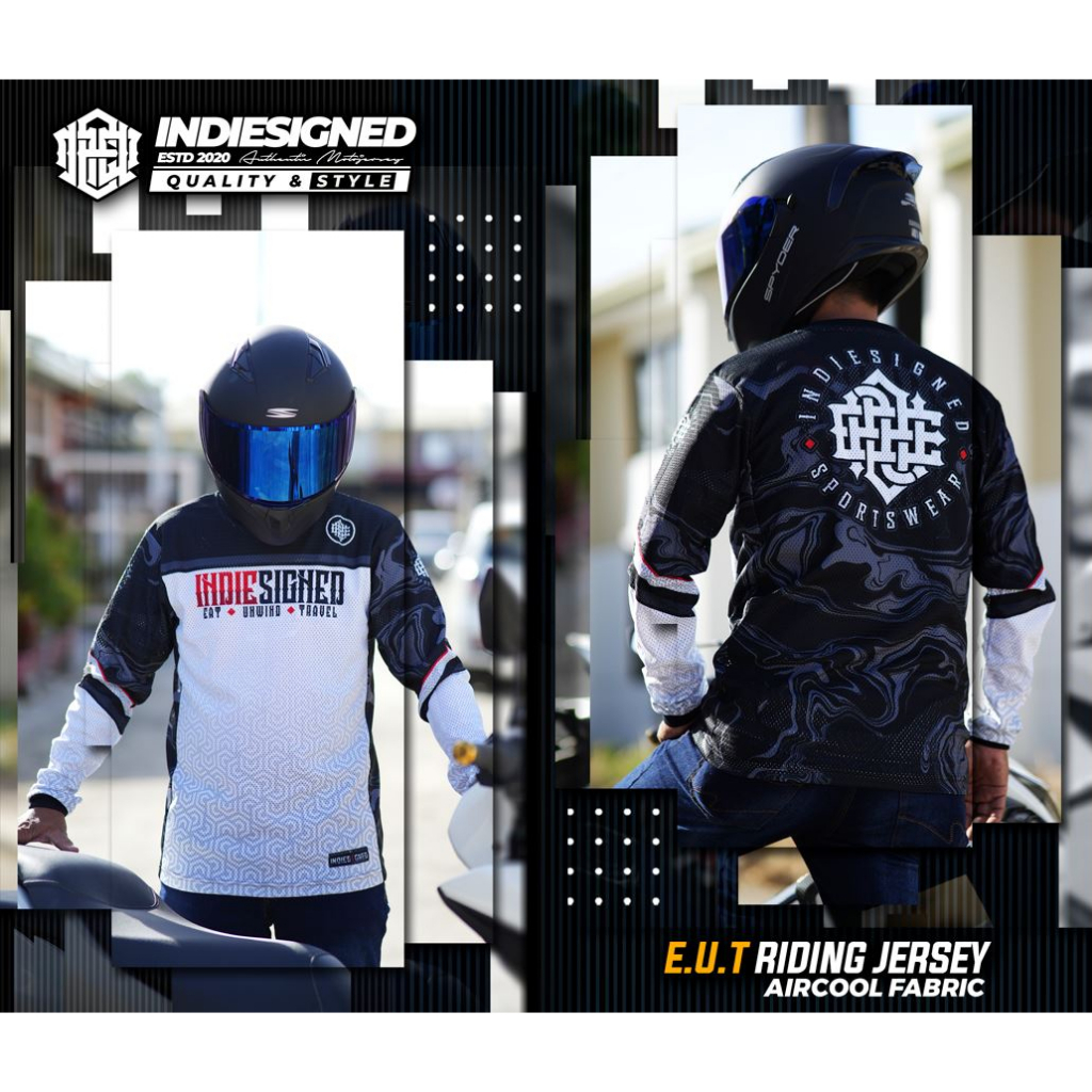 INDIESIGNED RIDING JERSEY(E.U.T) | Shopee Philippines
