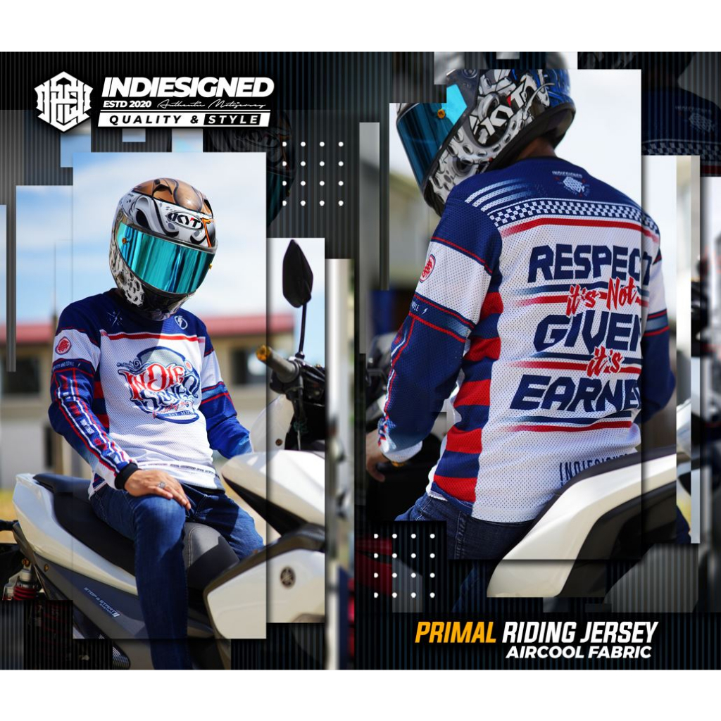 INDIE PRIMAL RIDING JERSEY (AIRCOOL) | Shopee Philippines