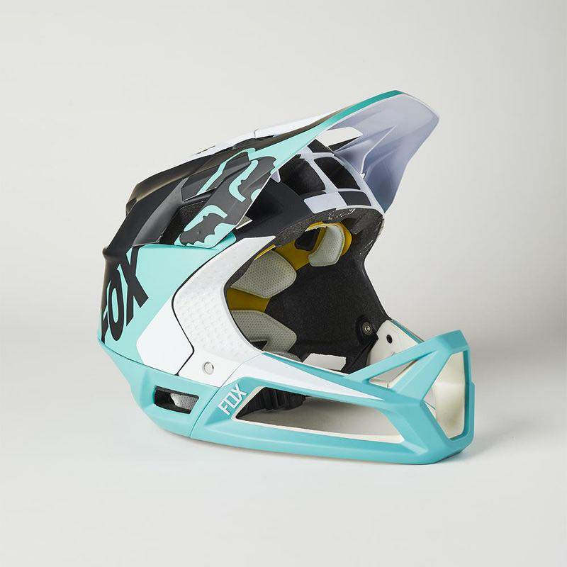 Fox Proframe Helmet Blocked MIPS Teal | Shopee Philippines