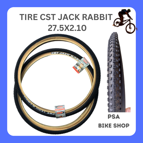 ORIGINAL TIRE CST JACK RABBIT 27.5x2.10 PAIR SKIN WALL | Shopee Philippines
