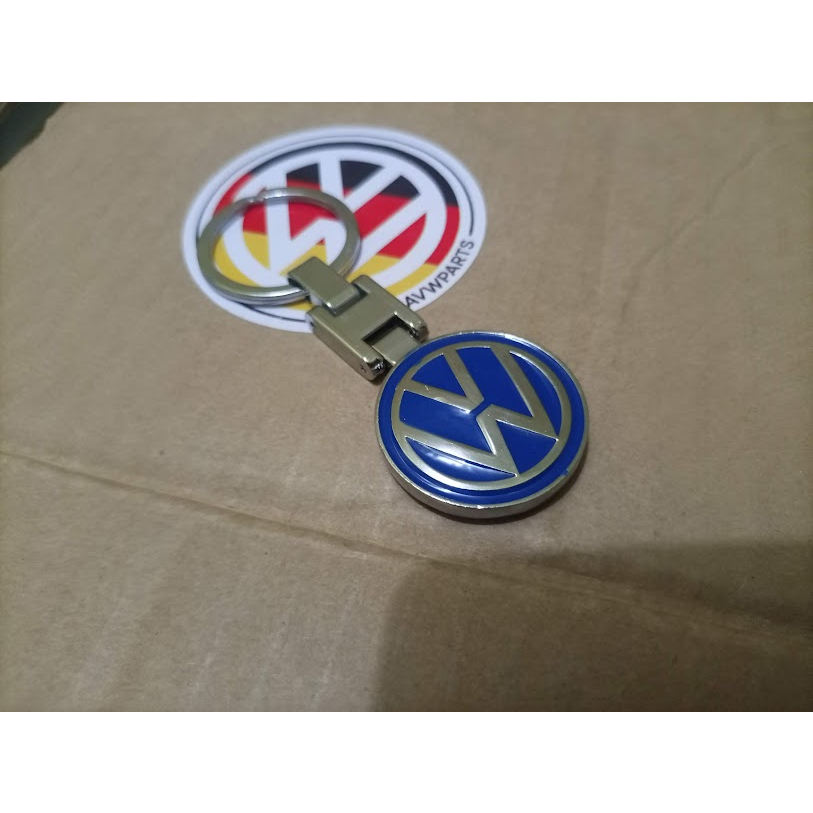 VW Beetle key chain vw logo emblem blue | Shopee Philippines