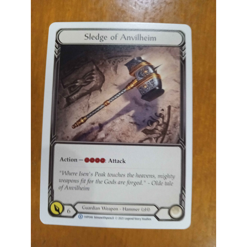FAB Flesh and Blood TCG: Sledge of Anvilheim History Pack Vol 1 ...