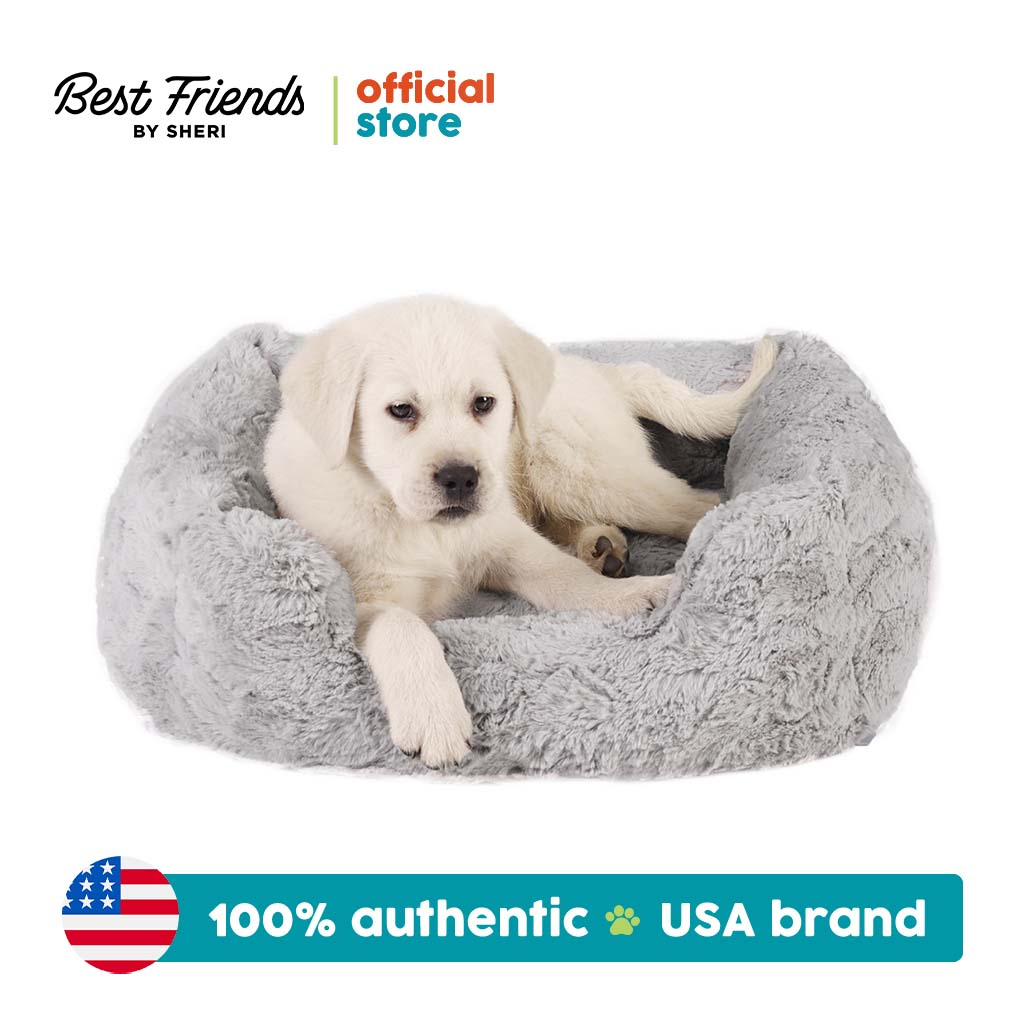 Best Friends By Sheri Dog Bed - Lounge Lux CF Grey | Shopee Philippines