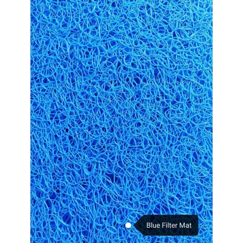 (50x50x4cm & 50x25x4cm) Koi Pond Filter Japmat Japanese Mat & Blue ...
