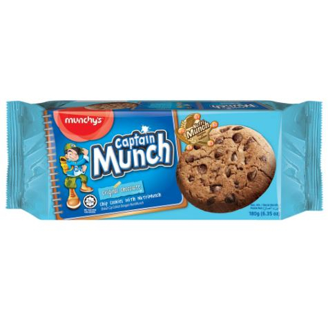 CAPTAIN MUNCH CHOCO CHIP ORIGINAL 180gm | Shopee Philippines