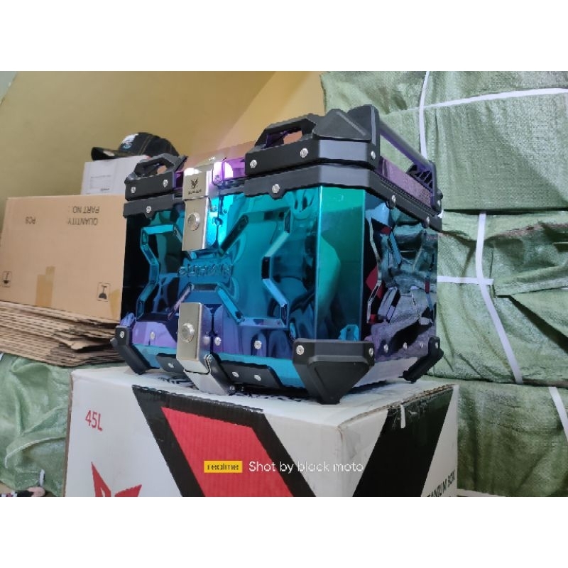Duhan Plastic&Alloy Topbox 45Liters | Shopee Philippines