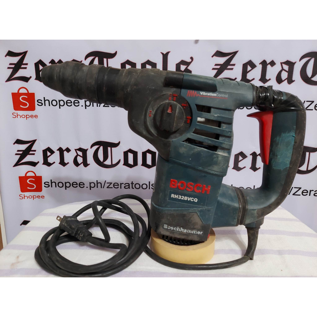 BOSCH 1-1/8-Inch SDS Rotary Hammer RH328VC with Vibration Control, 110v USED | Shopee Philippines