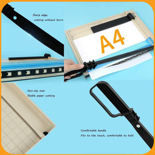 Paper Cutter HD A4 Size “12x10” Officom Office Supplies with Adjuster ...