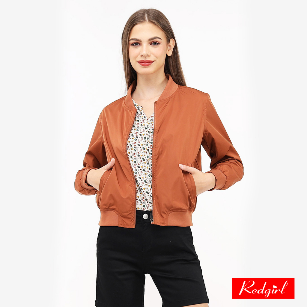 Red Girl Bomber Jacket RGT10-0389 | Shopee Philippines