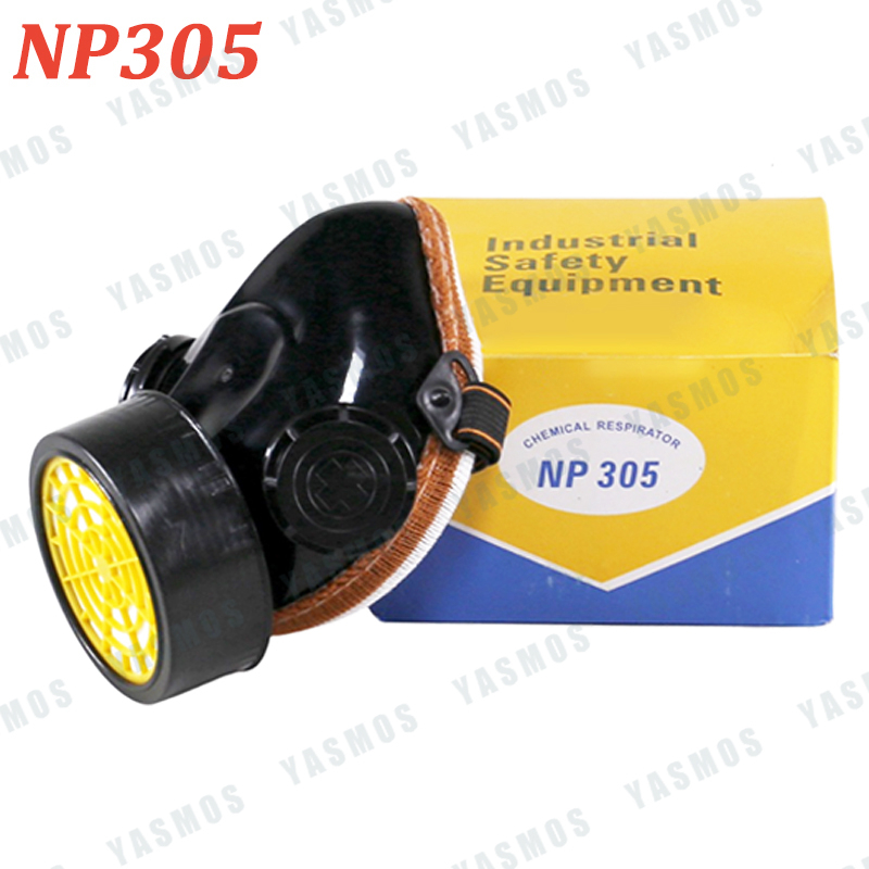 305 306 Chemical Cartridge Respirator Filter Single or Dual/ Dust Mask ...