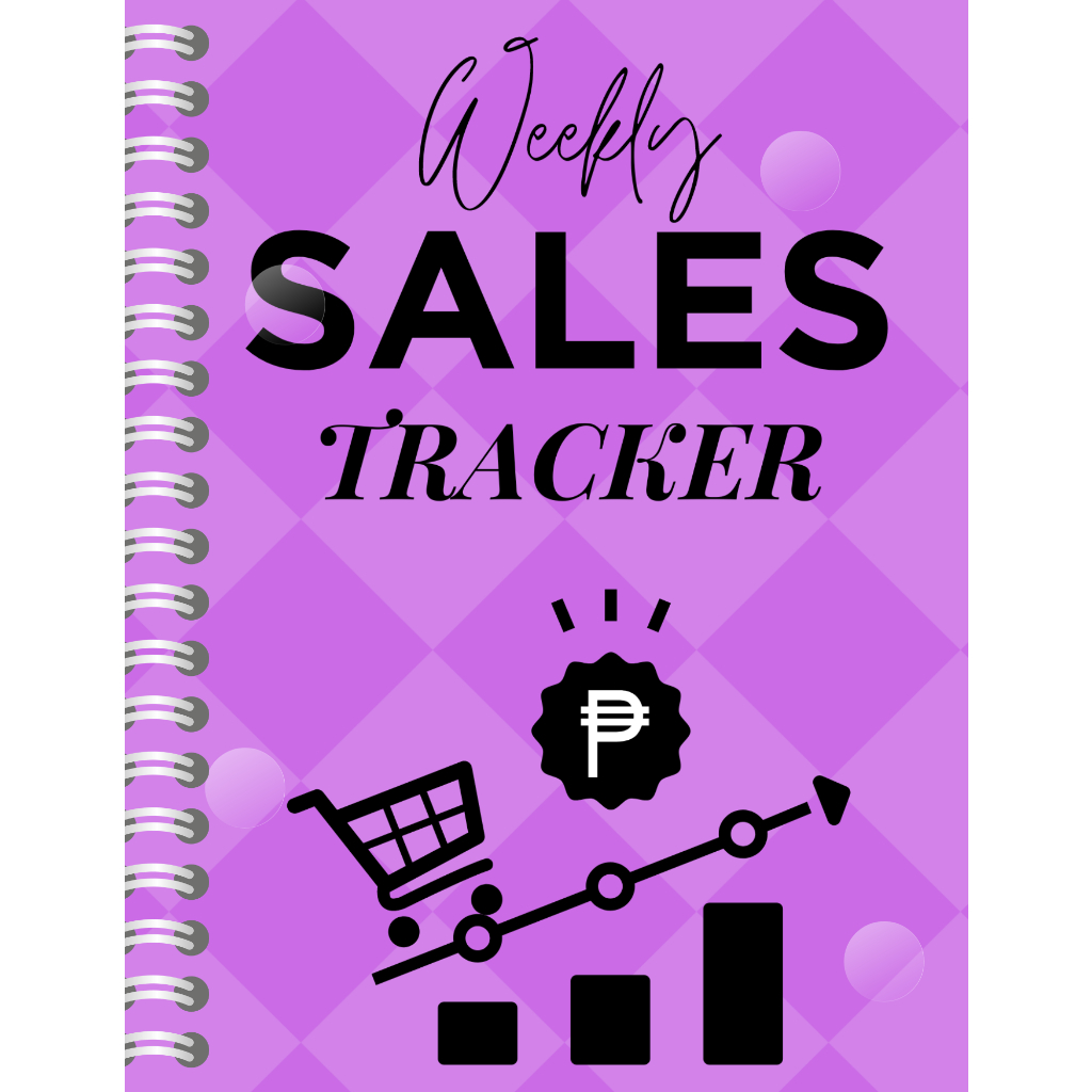 Weekly Sales Tracker |A4 100 Pages 50 Sheets | Wire Bound | 80 GSM ...