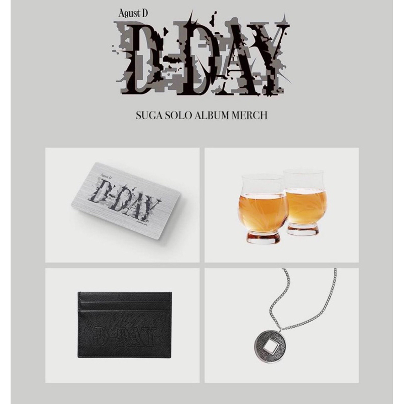 [ON HAND] SUGA | Agust D Solo Album [D-DAY] official merch | Shopee ...