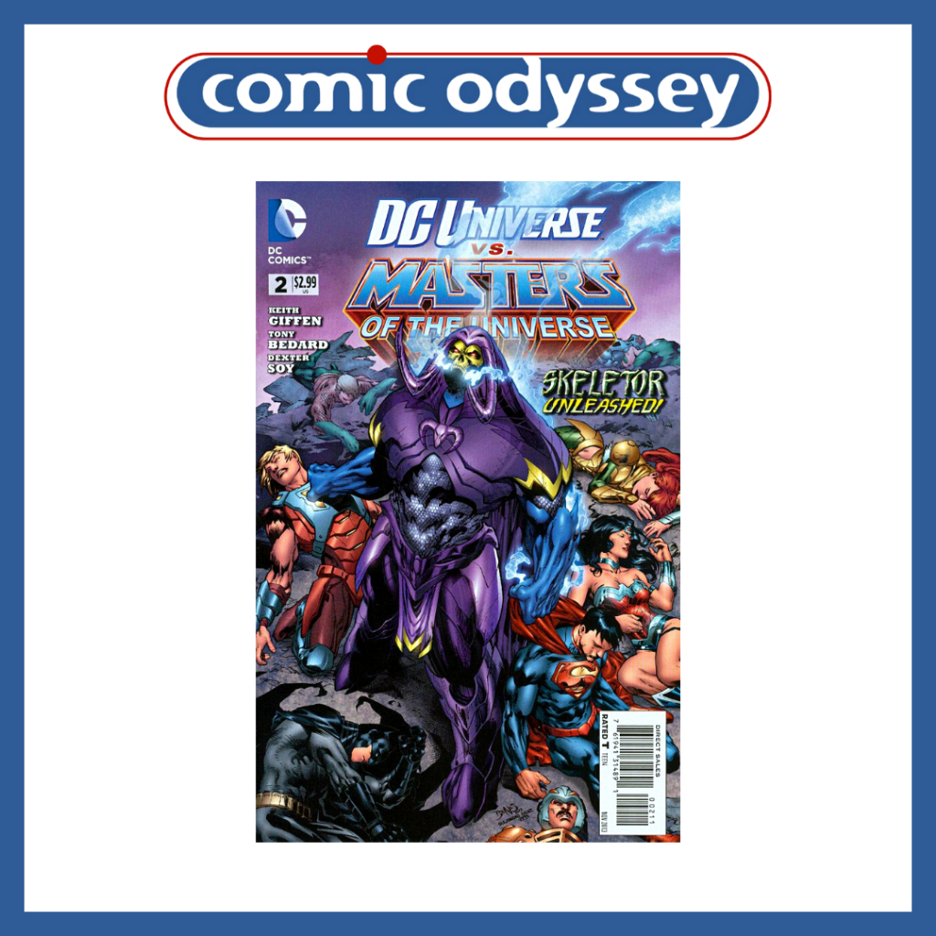 DC VS MASTERS OF THE UNIVERSE #2 (2013) Ed Benes Regular Cover | Shopee ...