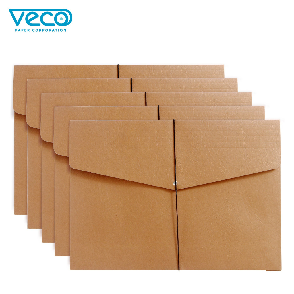 Veco Morocco Expanding Envelope w/ Garter Long (5pcs) | Shopee Philippines