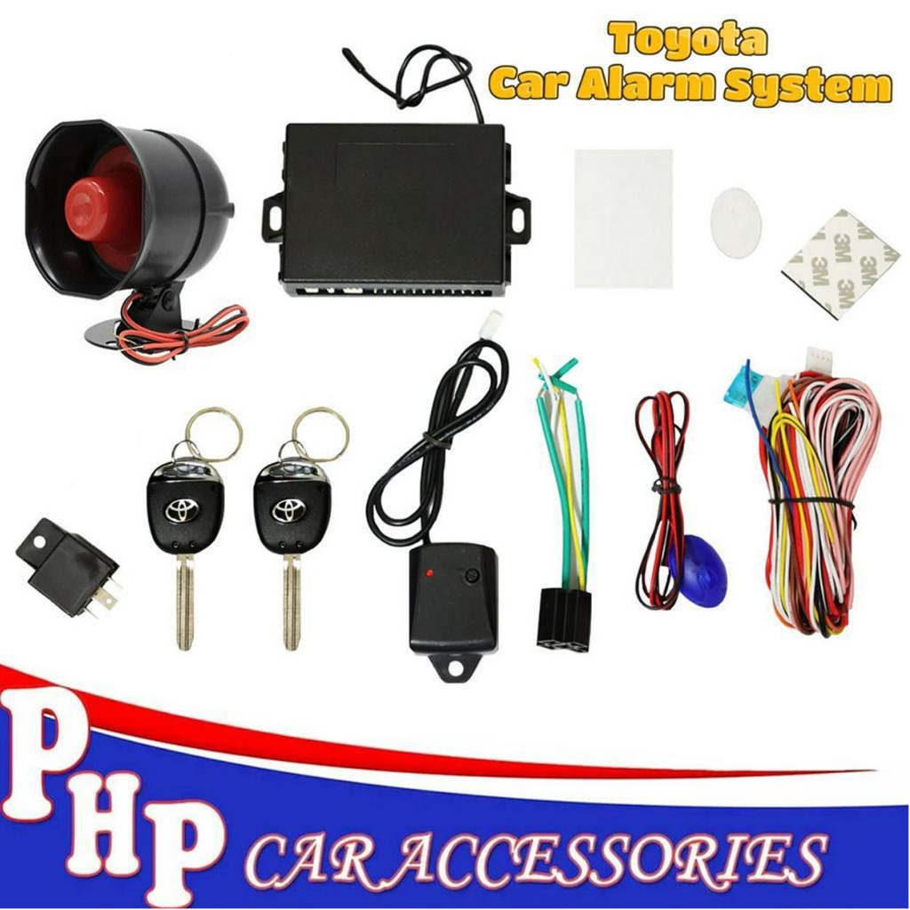 CAR REMOTE CONTROL ALARM KEYLESS ENTRY SYSTEM Anti-Theft Door Lock ...