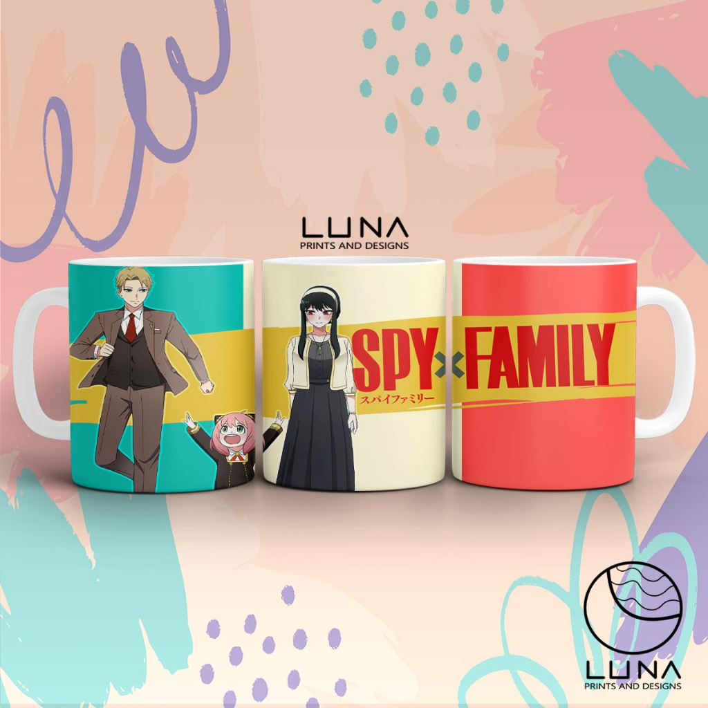 Spy x Family Anime Mug Collection - The Luna Merch | Shopee Philippines