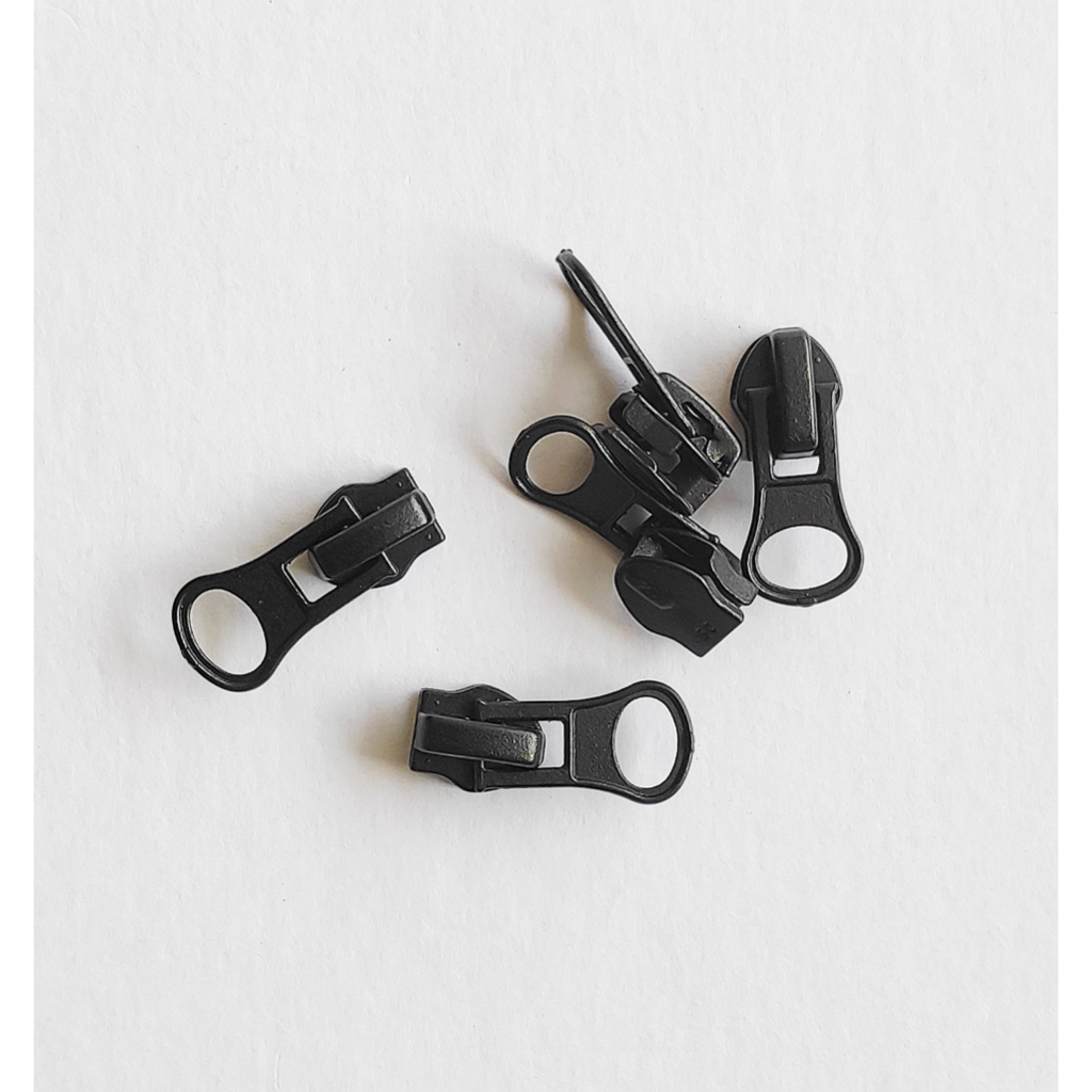 50PCS 100PCS Size 5 and 3 Zipper Slider Puller Header for continuous ...