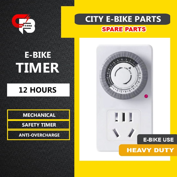 Timer Socket 12hrs 24 hours Mechanical Countdown Anti Overcharging Of ...
