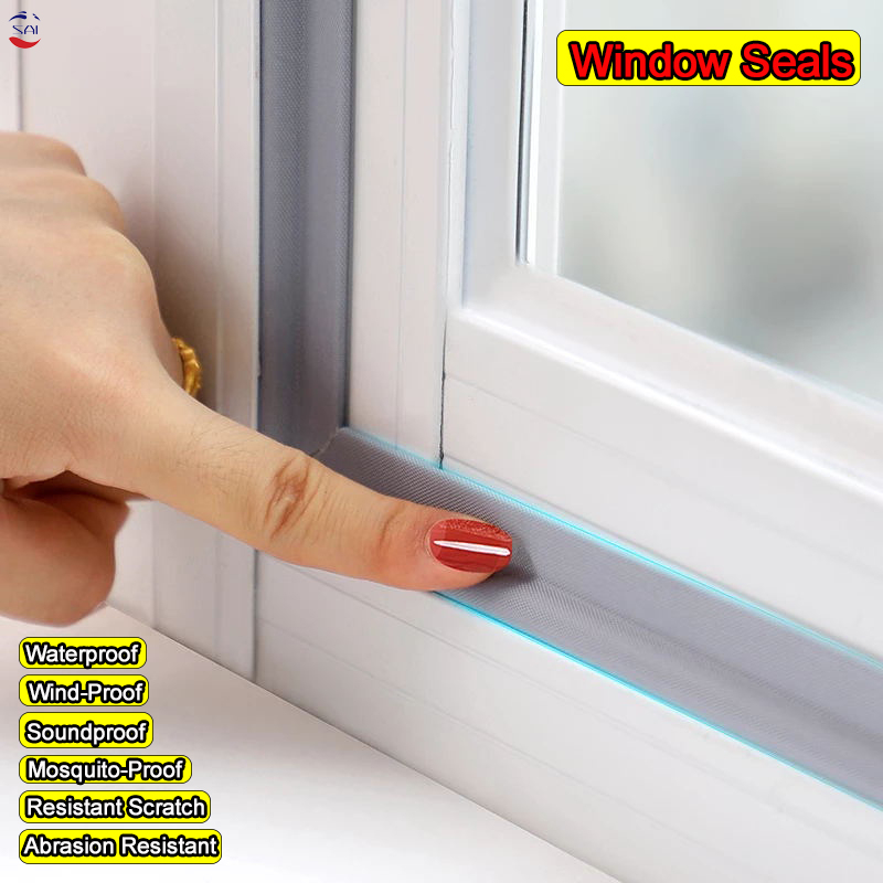 2M Window Seals / Self-Adhesive PU Foam Seals/Sealing Gap Of Soundproof ...