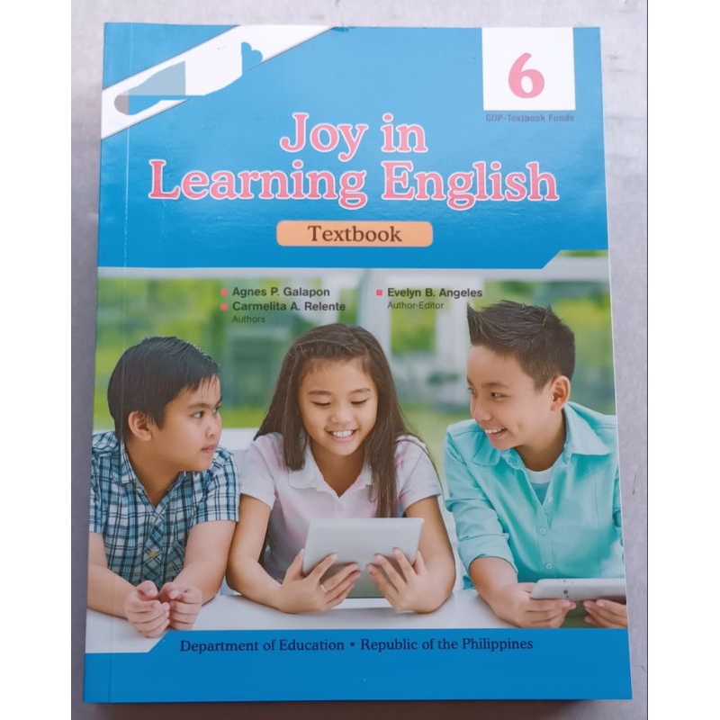 JOY IN LEARNING ENGLISH TEXTBOOK 6 | Shopee Philippines