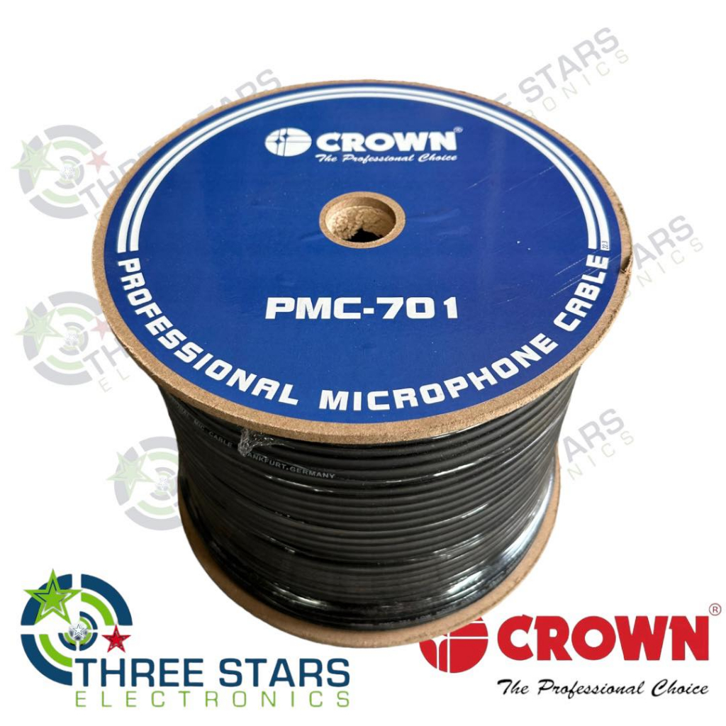 Crown PMC-701 Microphone Wire Premum High Grade Cable 1 Roll | Shopee ...