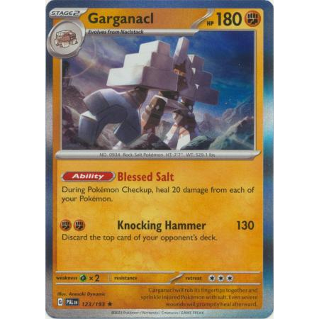Garganacl Rare Scarlet & Violet: Paldea Evolved Pokemon TCG Trading ...