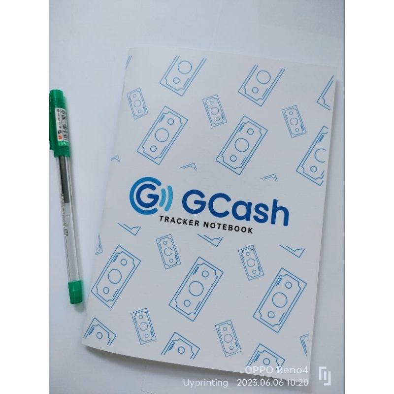 Gcash Tracker Notebook Front & Back Print | Shopee Philippines