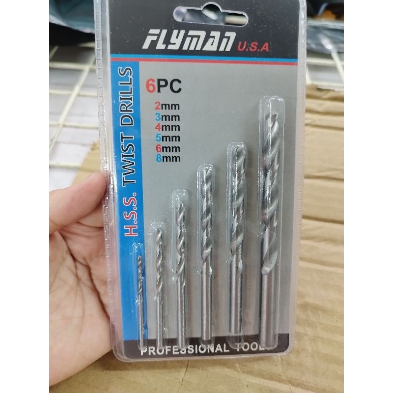 flyman drill bits H.s.s. | Shopee Philippines