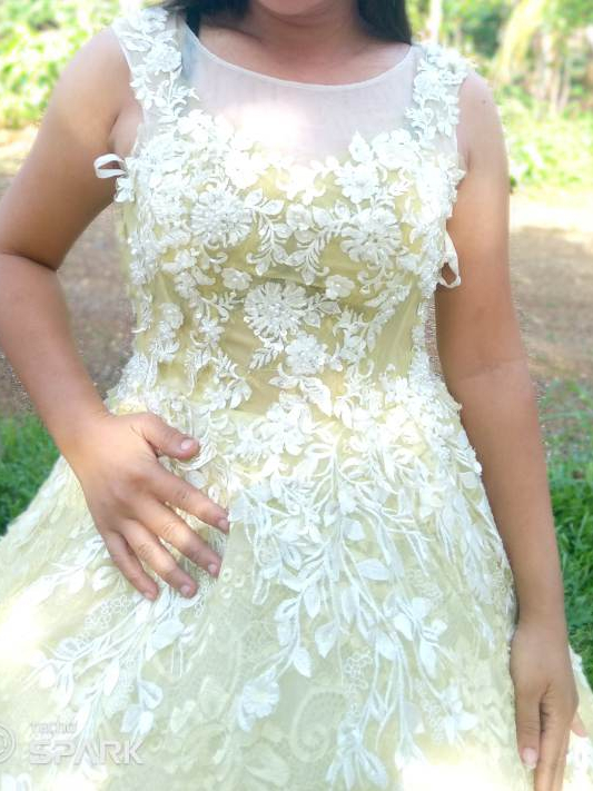 YELLOW DEBUT BALLGOWN BIRTHDAY PARTY WEDDING PHOTOSHOOT JS PROM SAGALA ...