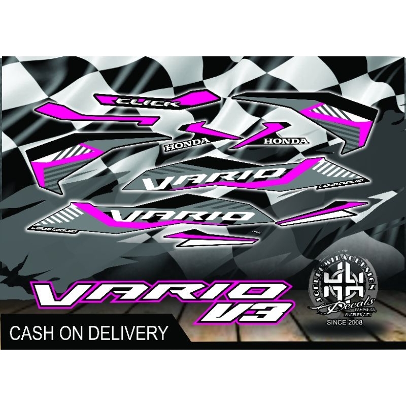 vario click v3 version 3 decal sticker | Shopee Philippines