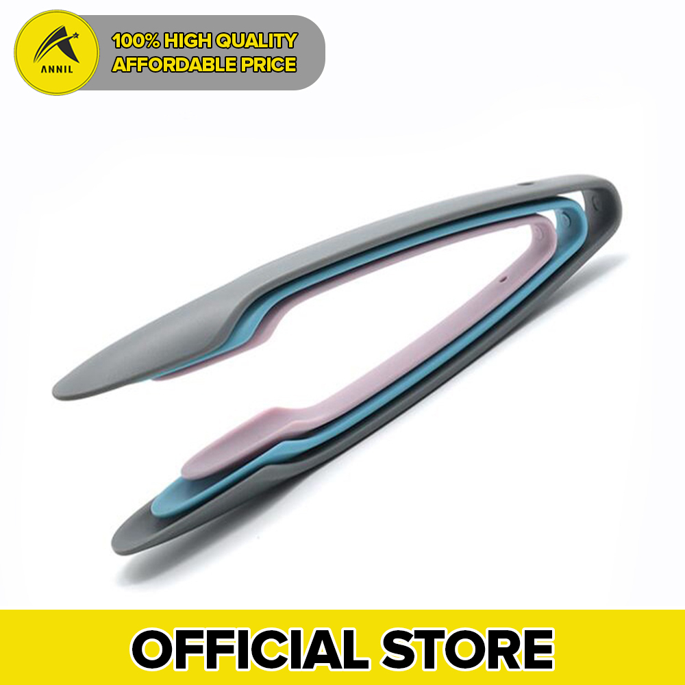 Annil 3pcs Plastic Tongs Set Different Colors Tong Sets Salad Tongs Set ...