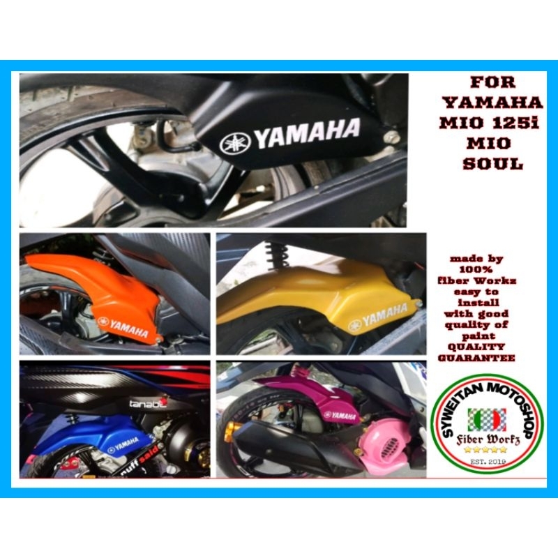 Fiber Tire Hugger for Mio 125 / Mio Soul i 125 – Durable, Stylish, Easy ...