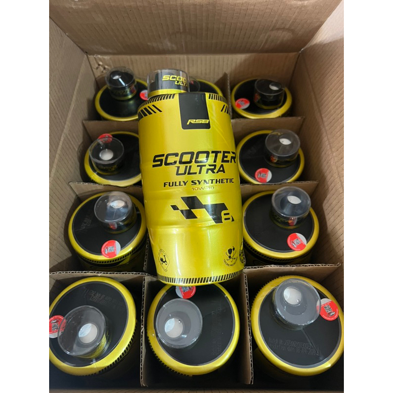 RS8 SCOOTER ULTRA OIL WHOLE SALE 1liter and 800ml | Shopee Philippines