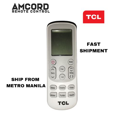 TCL wireless remote control for TCL air conditioner | Shopee Philippines