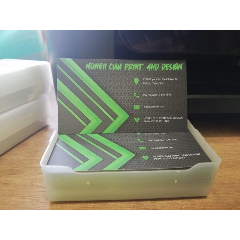 Customized Calling Card for your business or personal use by Neon ...