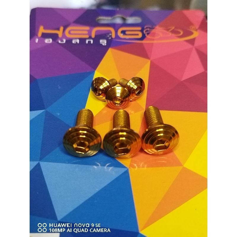 HENG DISC BOLT AND SENSOR BOLTS (SET 6PCS) | Shopee Philippines